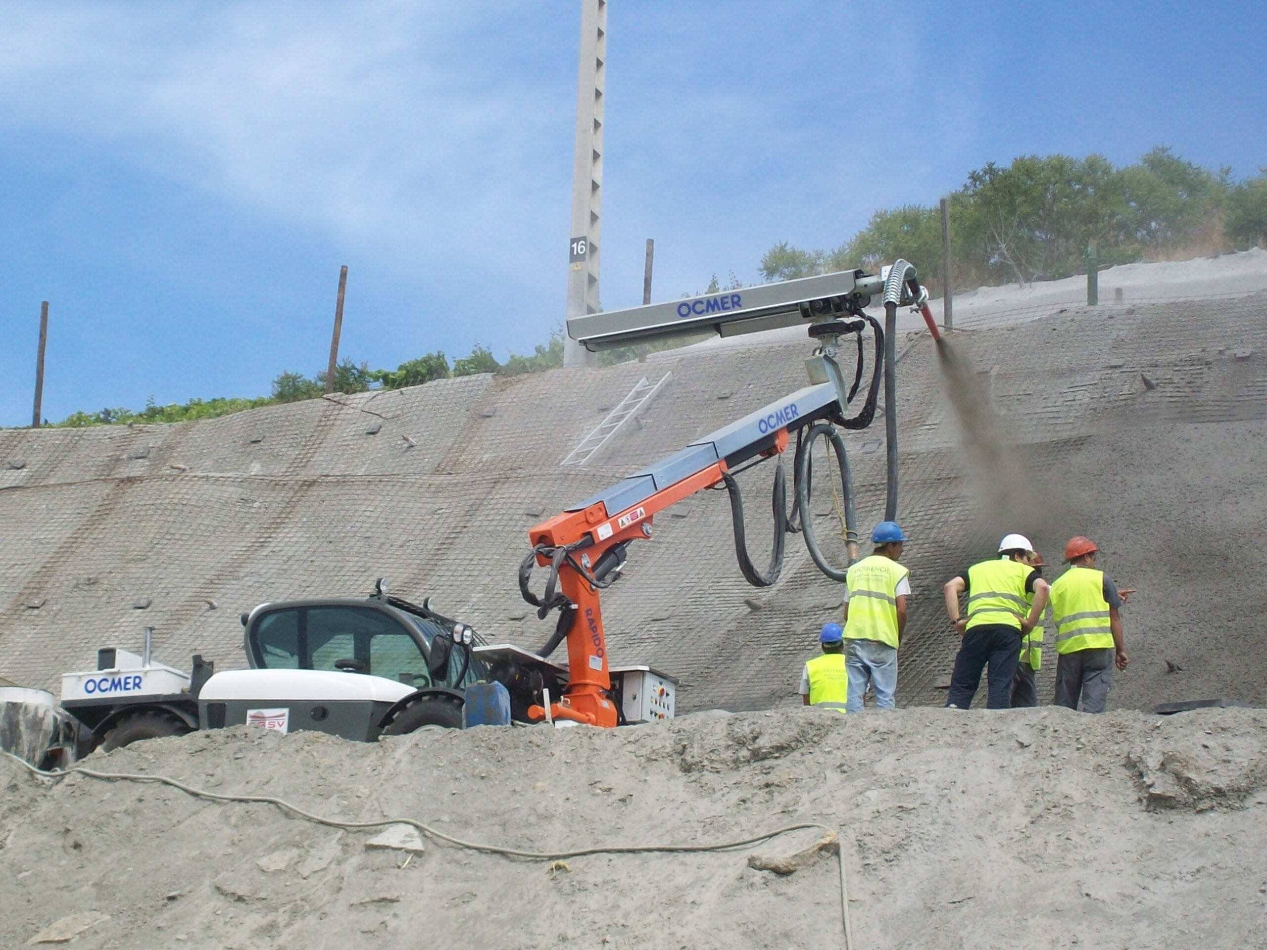 Sistemi Completi per Calcestruzzo Proiettato | Ocmer.it
